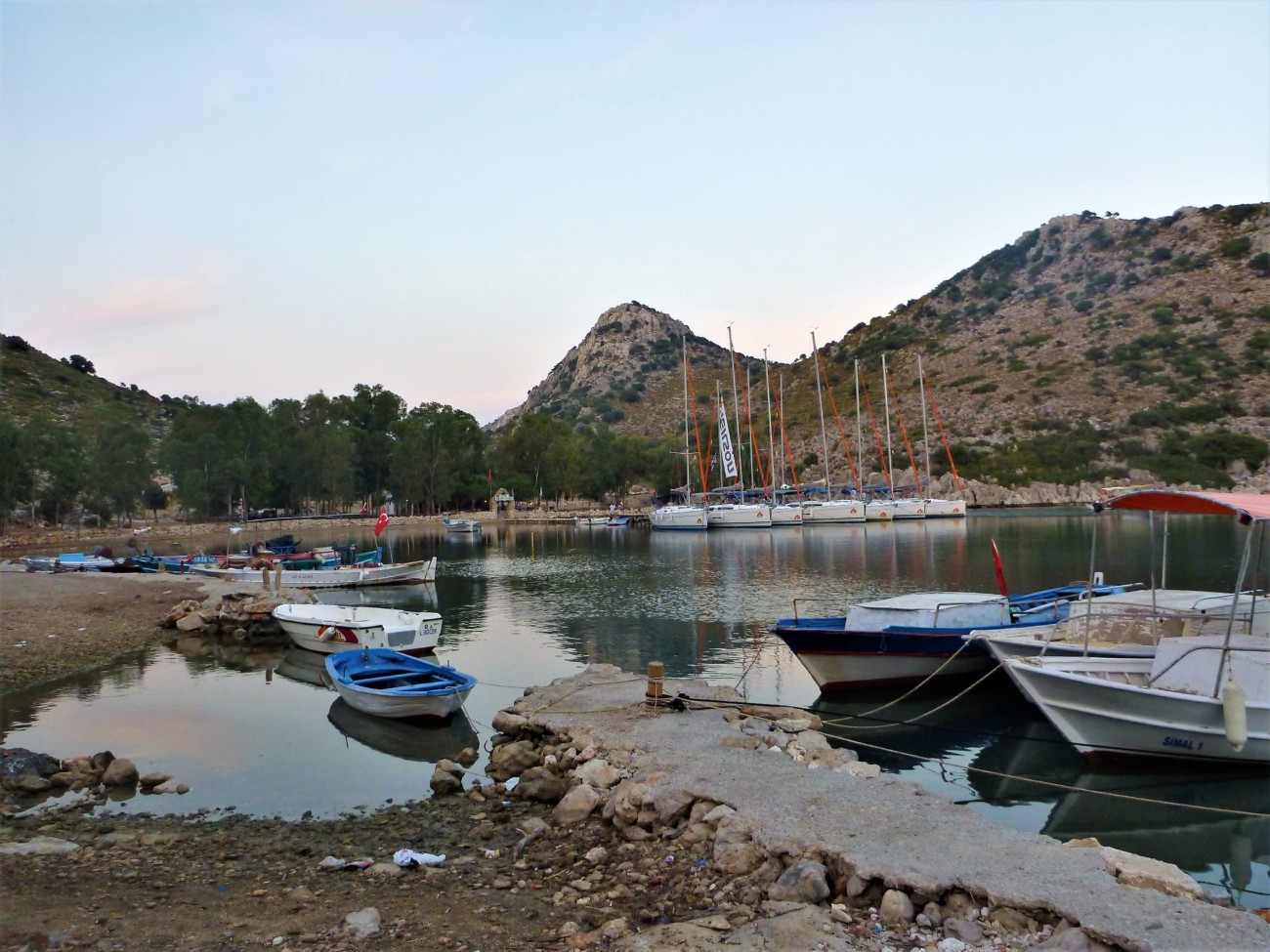 Бухта Serce limani (Серче Лимани), Турция | Стоянки яхт